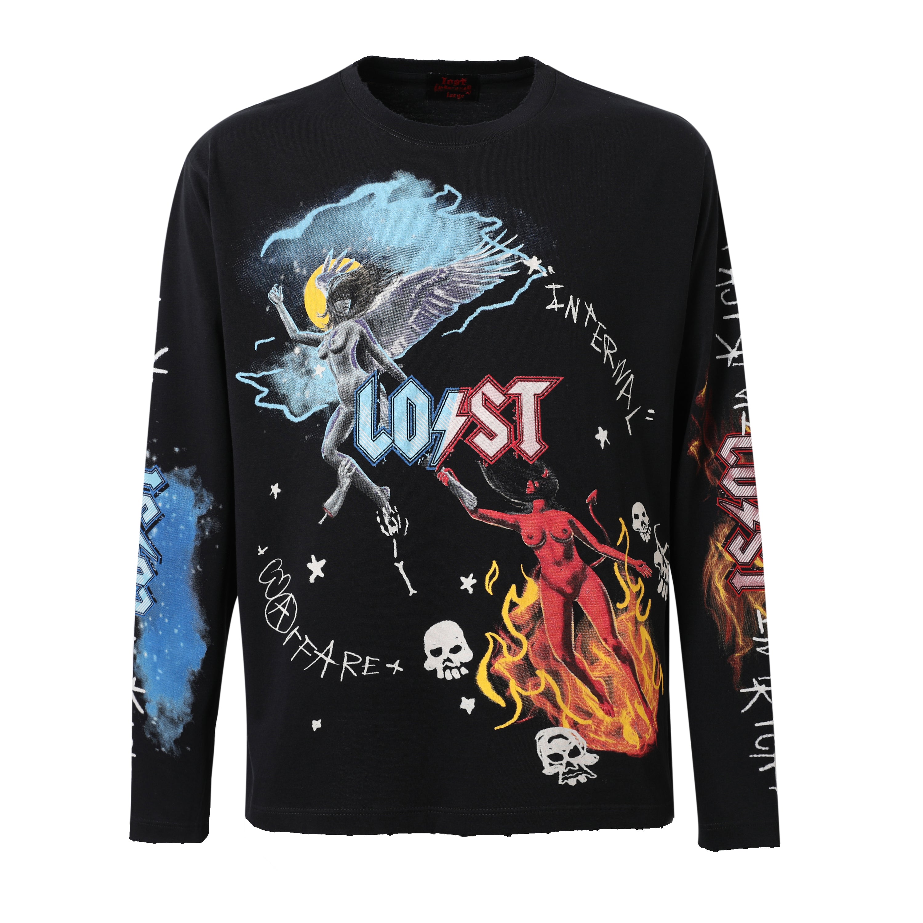 Heaven & Hell Long Sleeve – Lost Intricacy Heaven & Hell Long Sleeve – Lost Intricacy